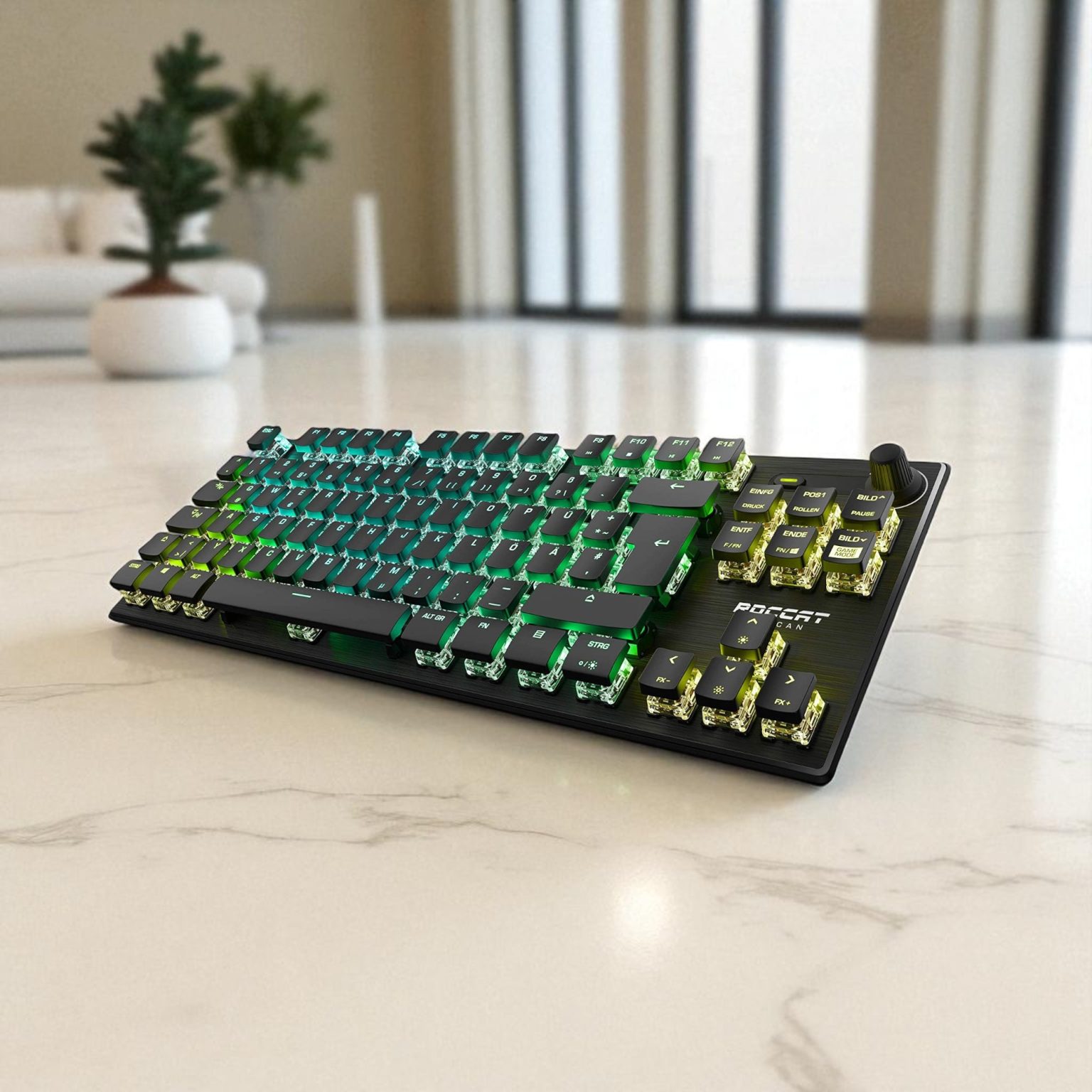 Test du Roccat Vulcan TKL : petit format, grandes performances