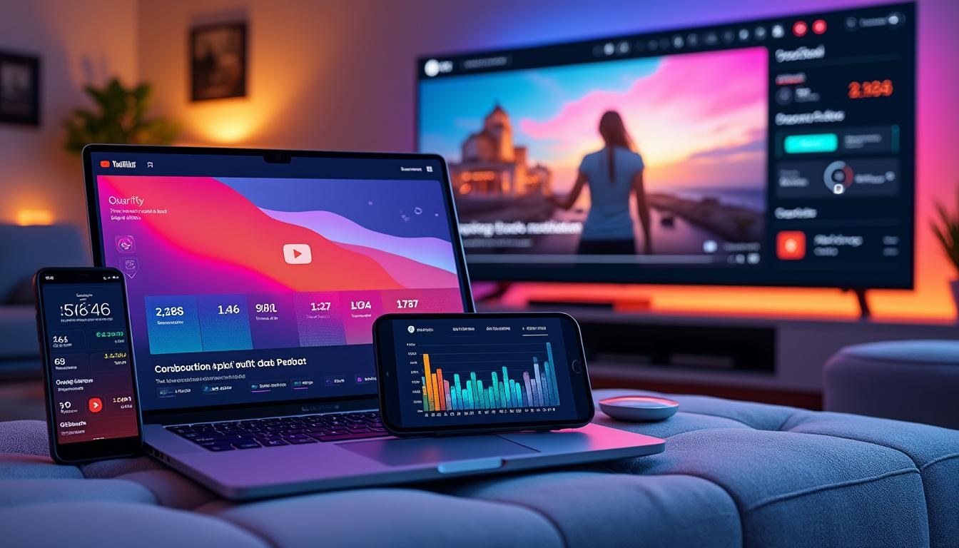 YouTube : Quelle quantité de data pour 1h de vidéo