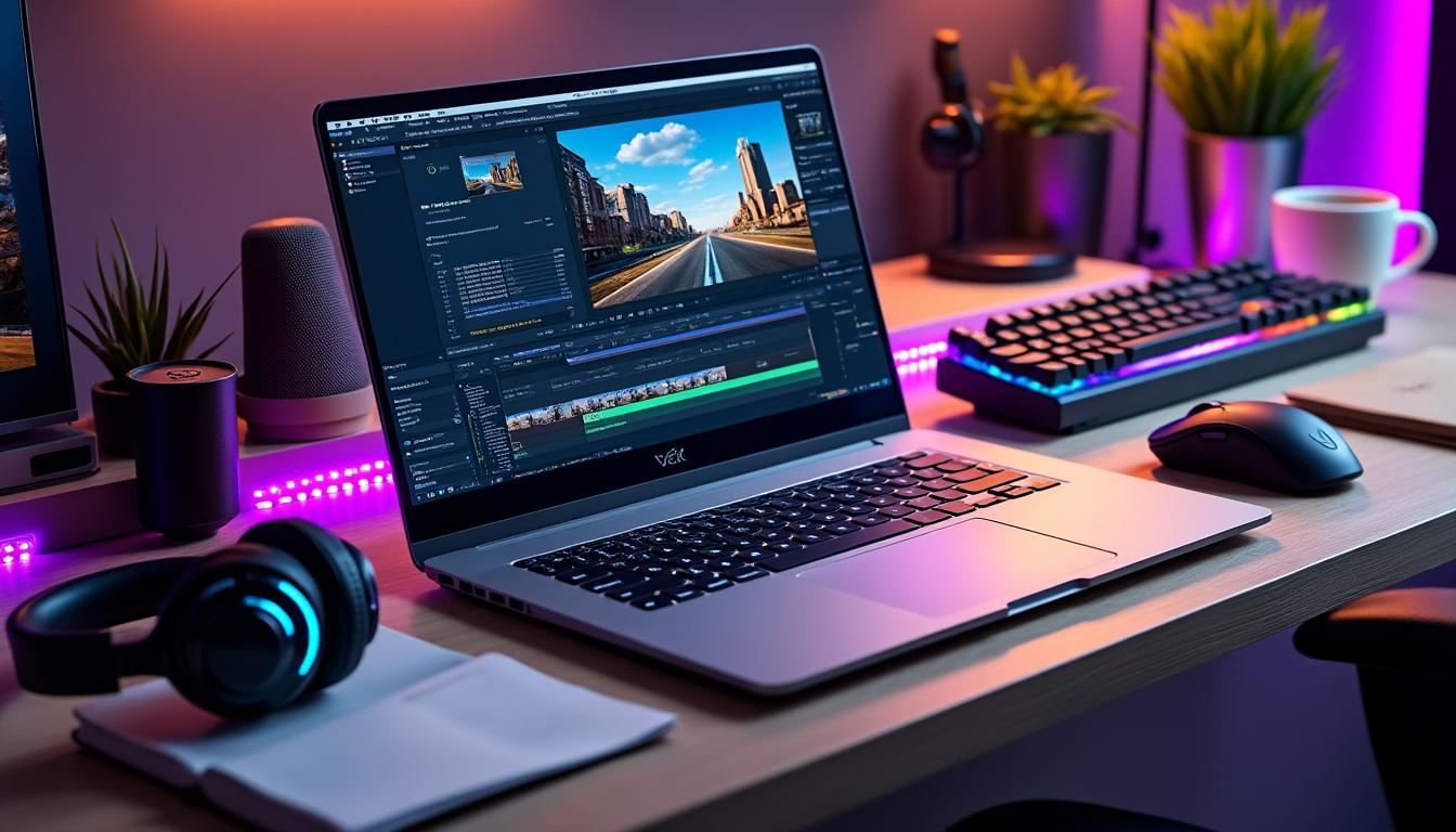 Le PC portable idéal : montage vidéo et gaming réunis