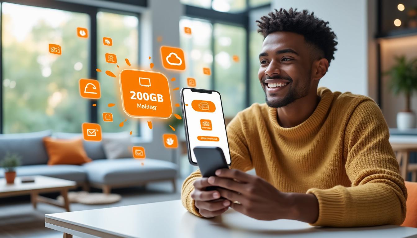 Activez vos 200 Go Orange en 3 minutes chrono