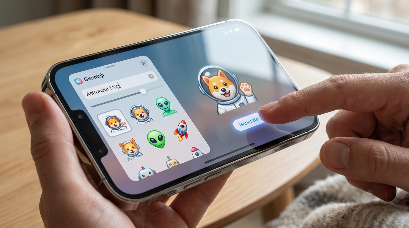 Apple genmoji : comment créer facilement vos propres emojis sur iPhone