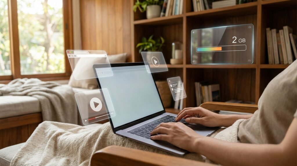 Go Internet : Durée de navigation avec ce forfait